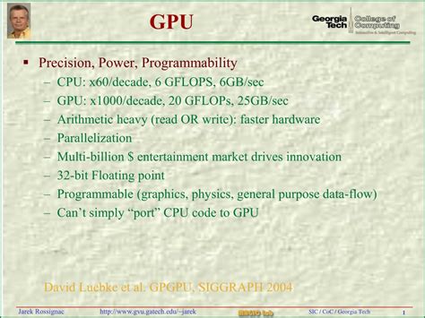 PPT GPU PowerPoint Presentation Free Download ID