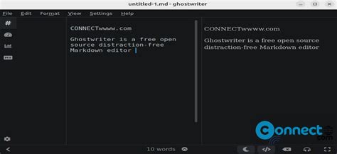 How To Install Ghostwriter On Ubuntu Distraction Free Markdown Editor CONNECTwww