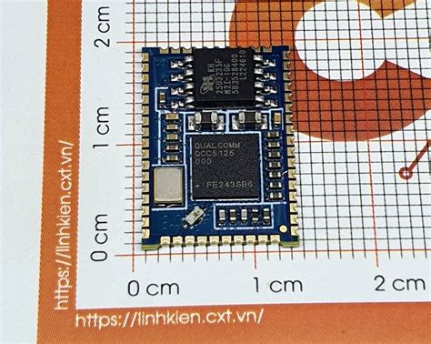 Cxt Từ ý Tưởng đến Sản Phẩm Btm525 Qcc5125 Bluetooth Module Ldac Aptx Hd Aptx Ll I2s Iis Spdif