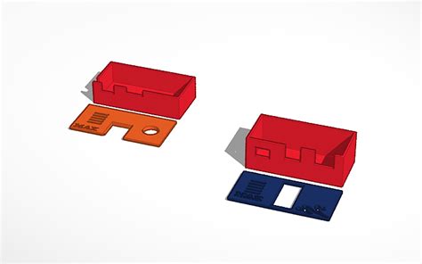 3d Design Triple Base Wemos D1 Mini Tinkercad