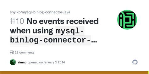 No Events Received When Using `mysql Binlog Connector Java` With Scala