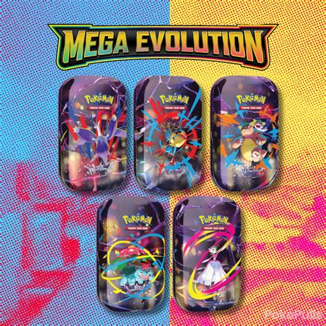 Pokémon Tcg Mega Evolution Mini Tin