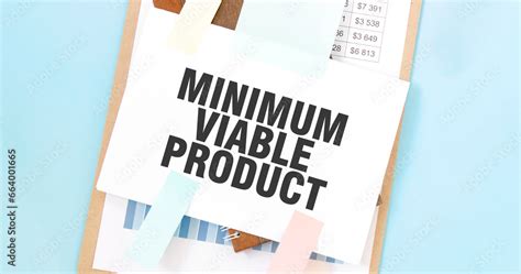 Paper Plate With Text Take MINIMUM VIABLE PRODUCT Diagram Notepad And