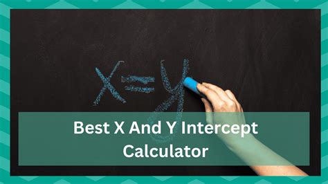 4 Best X And Y Intercept Calculator Jscalc Blog