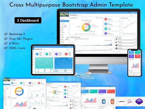 Cross Multipurpose Bootstrap Admin Template Bootstrap Admin Template