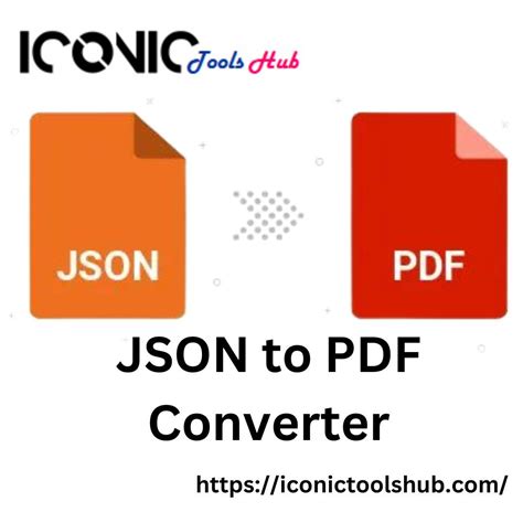 json to pdf converter effortlessly with iconic tools hub