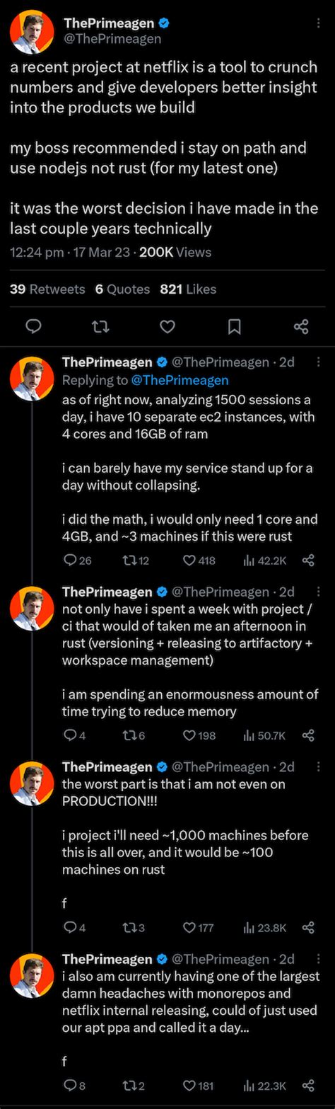 Why Use Rust On The Backend