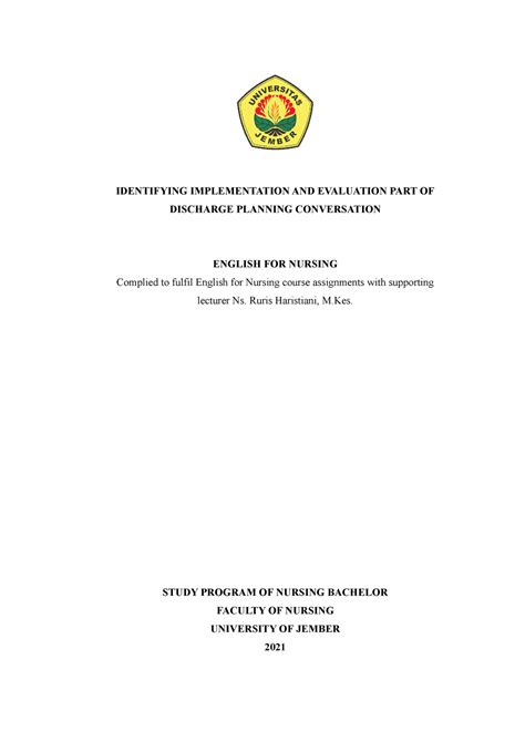 Identifying Implementation And Evaluation Part Of Identifying