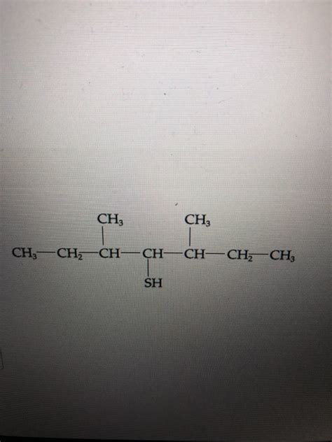 Solved Ch3 Ch Ch3 Ch2 Ch Ch Ch Ch2 Ch3 Sh