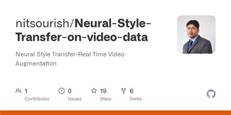 Github Nitsourishneural Style Transfer On Video Data Neural Style