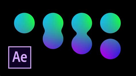 how to create merging liquid blobs in after effects youtube