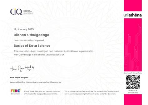 Basics Of Data Science Uniathena Gain Foundational Skills In Data