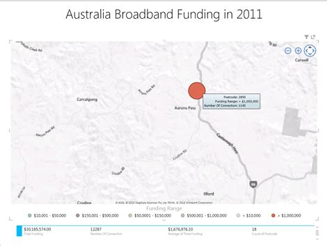 Power View Map In Excel Preview MsSQLGirl