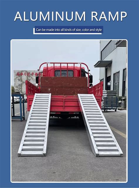 Premium Quality 6ton Heavy Duty Aluminum Loading Ramps Straight Access
