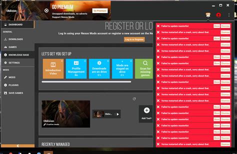 Vortex Crash On Startup Loop It Just Keeps Loading Crashing Loading