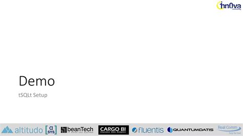 Database Development Unit Test With Tsqlt Ppt