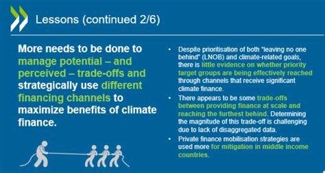 Oecd Dac Evalnet On Twitter 🧵lesson 2 More Needs To Be Done To Manage Potential And