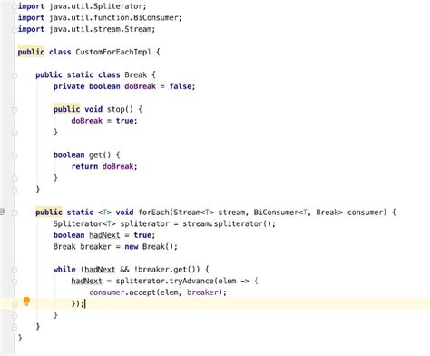 How To Break Or Return From Java Stream ForEach In Java 8