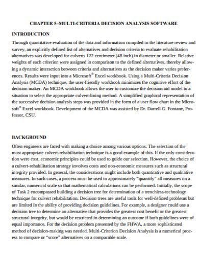 10 Decision Criteria Examples To Download