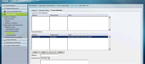 Nexus Integration With ACS Configuration Example Cisco