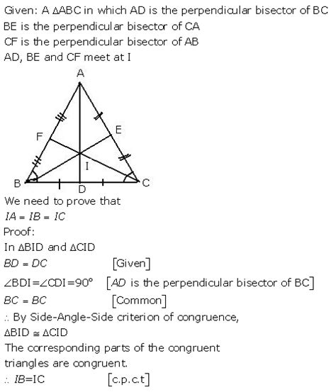 Selina Concise Mathematics Class 9 Icse Solutions Triangles Congruency In Triangles Artofit