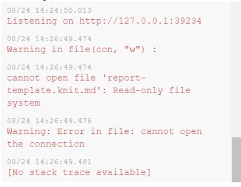 Shiny Unable Download Report Shiny Posit Community