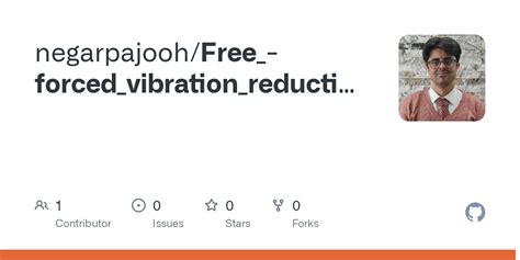 github negarpajooh free forced vibration reduction rectangular