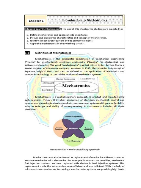 Chapter 1 Pdf Robot Robotics