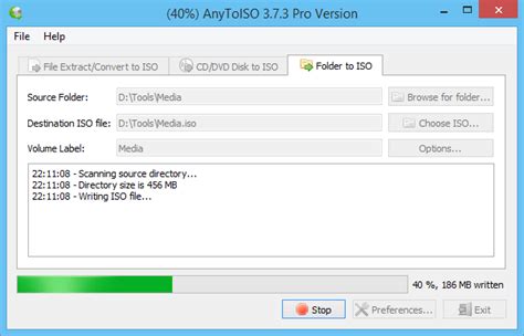 Create ISO From A Folder On Windows MacOS AnyToISO
