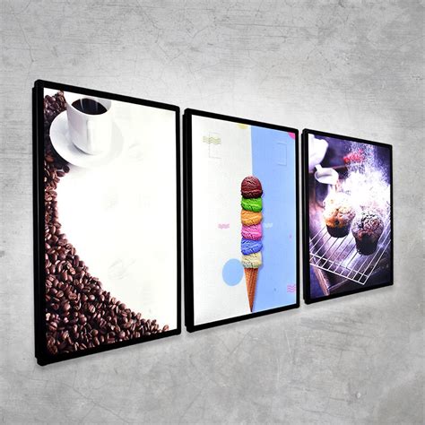 Licht Box Decor Foto Menu Food Restaurant Lichttaf Vicedeal