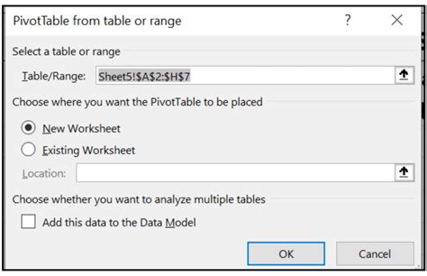 Analyzing Data In Excel