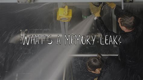 what is a memory leak [c ] youtube