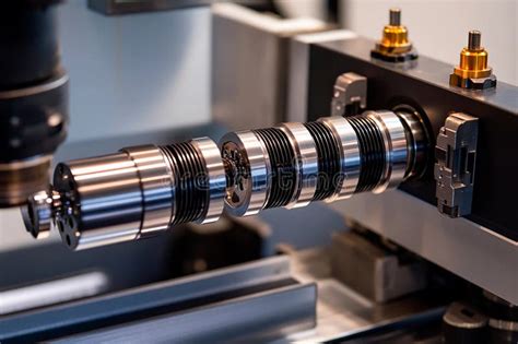 Precision Engineering In Action During A Machining Process At A Factory Workshop Generative Ai