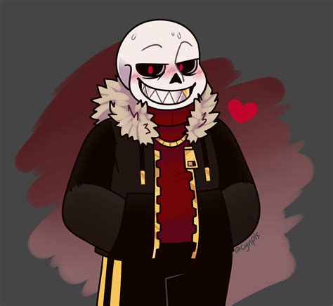 Drew A Cute Underfell Sans As A Treat Rundertale