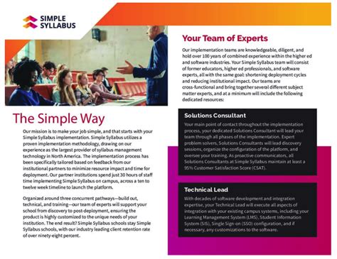 simple syllabus implementation overview simple syllabus