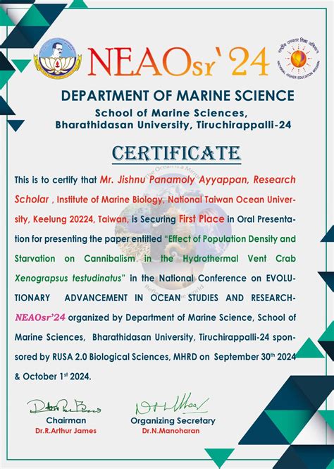 dear connections recently i had the privilege to attend a marine science conference in