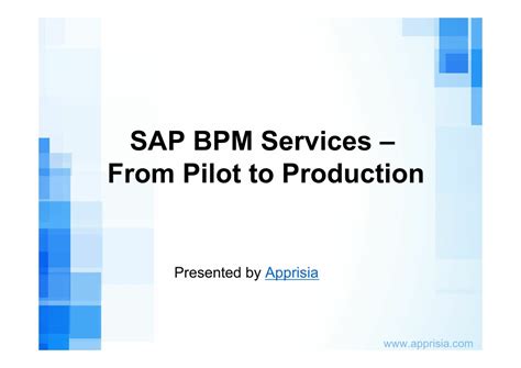 ppt sap netweaver bpm service for automating your business process