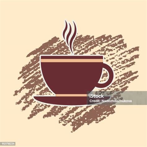 벡터 그림 카푸치노 커피 라 떼 비스킷 커피 콩 엽서 포스터 포스터 비즈니스 카드 메뉴 레시피 서식 파일에 대 한 베이킹과 에스프레소 한 잔 텍스처와 아름 다운 배경 0명에