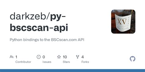 github darkzeb py bscscan api python bindings to the api