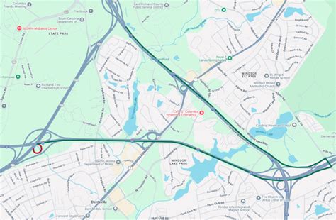 Scdot Closes I 20 Eastbound Ramp To Sc 277 For Emergency Repairs Abc