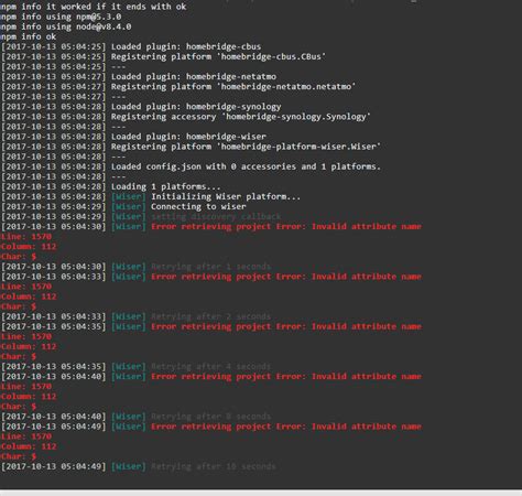 Invalid Attribute Name · Issue 4 · Paulw11homebridge Wiser · Github