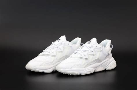 Женские кроссовки Adidas Ozweego White Обувь Адидас Озвиго белые ...