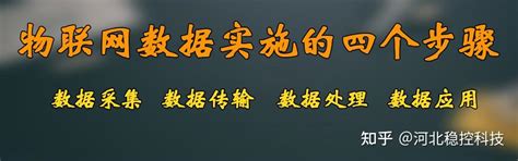 物联网数据实施的四个步骤 数据采集 数据传输 数据处理 数据应用 知乎