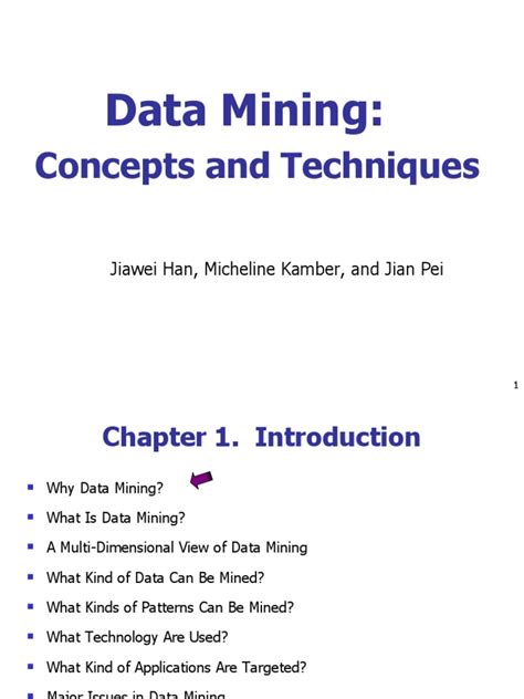 Data Mining Concepts And Techniques Pdf Data Mining Data