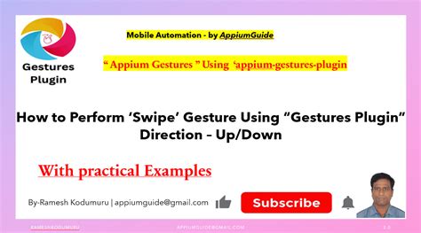 58 appium gestures plugins how to perform ‘swipe gesture using