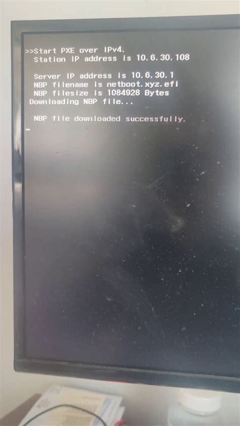 SOLVED PXE Booting Netboot Xyz Mysteriously Failing Community Support Framework Community