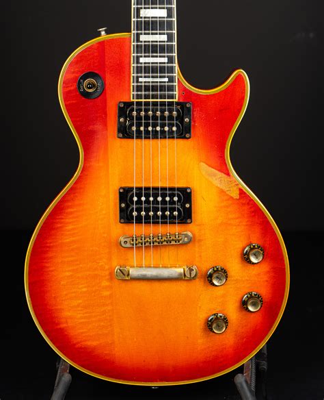 1975 Gibson Les Paul Custom Sunburst 1974 Specs Guitarpoint