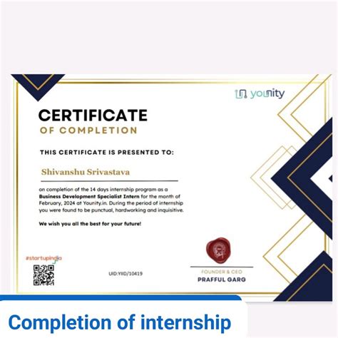 Shivanshu Srivastava On Linkedin I Am Thrilled To Share 🙌🏻🥳 That 🎉 I Have Successfully…