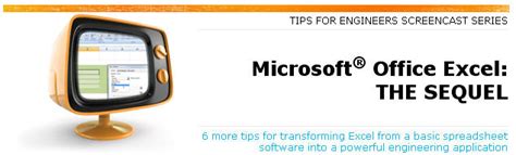 Six More Tips For Using Microsoft Excel With SolidWorks