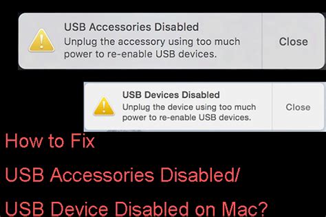 Fix USB Accessories Disabled On Mac And Recover Data In Time